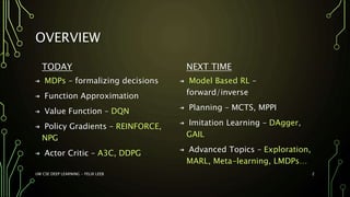 rl-lectures-pres.pptx | Artificial Intelligence | Technology & Computing
