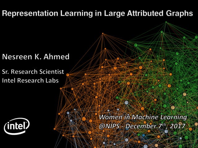 Representation Learning in Large Attributed Graphs | PDF