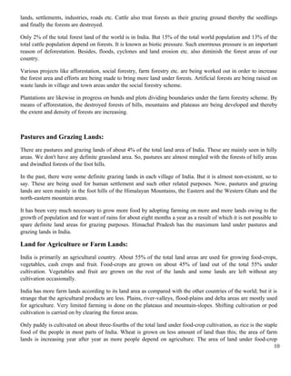 Types of land in India: An Overview | DOC