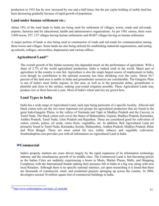 Types of land in India: An Overview | DOC