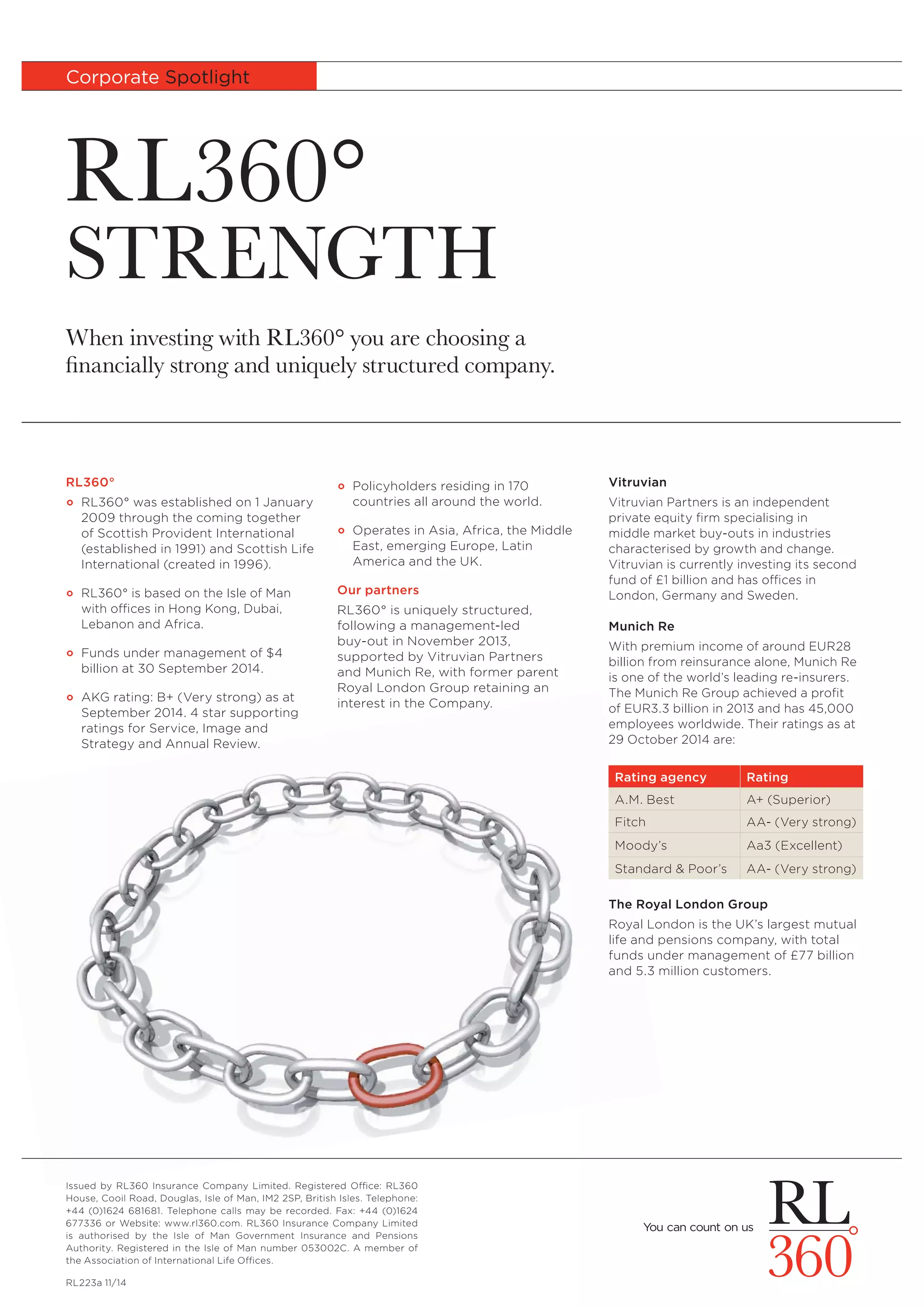 RL360° strength | PDF | Insurance | Personal Finance