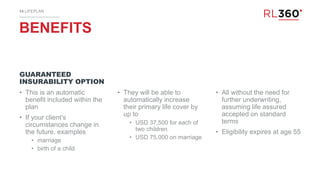 Rl360 lifeplan (for financial advisers only) | PPT