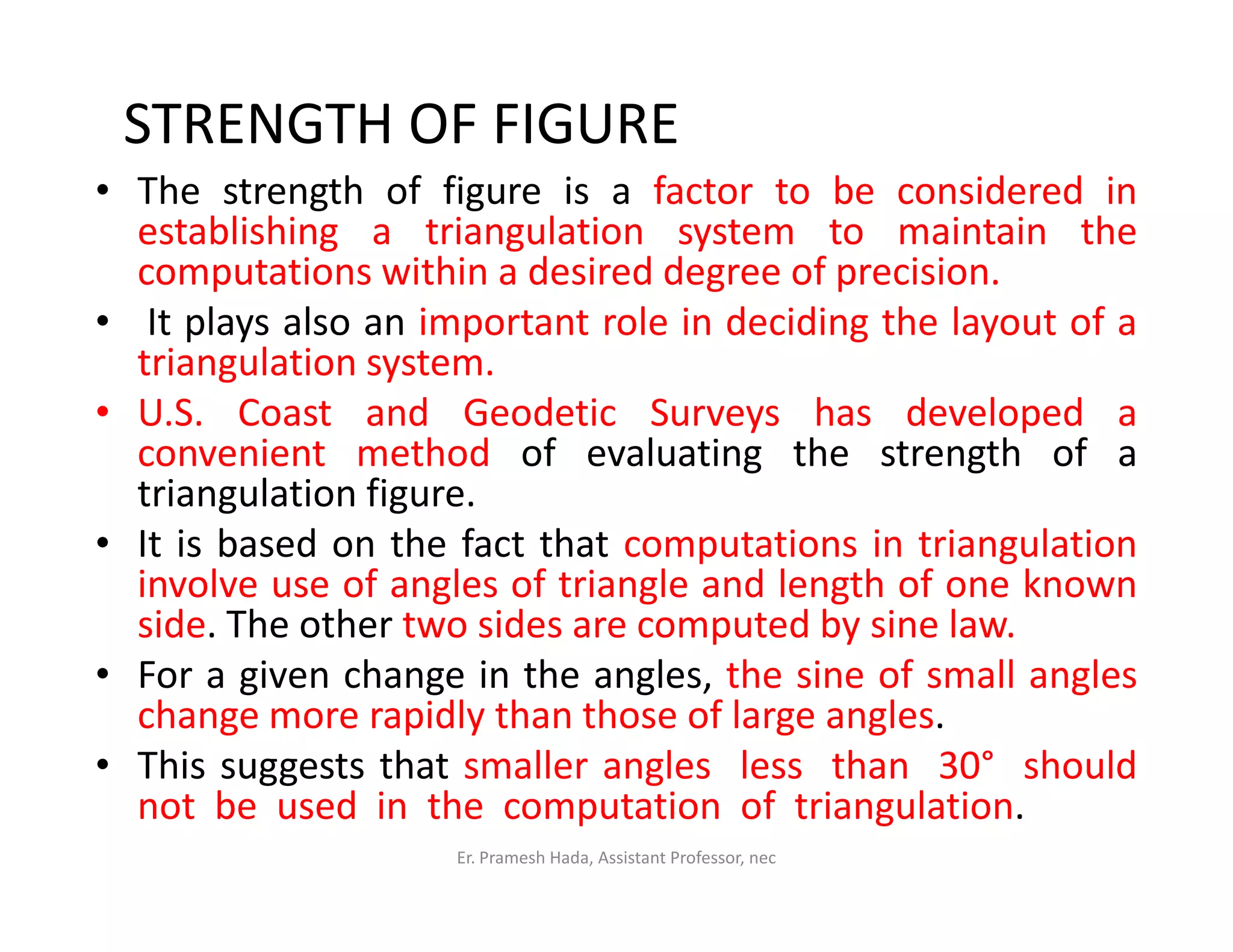 Triangulation and trilateration pdf... | PDF