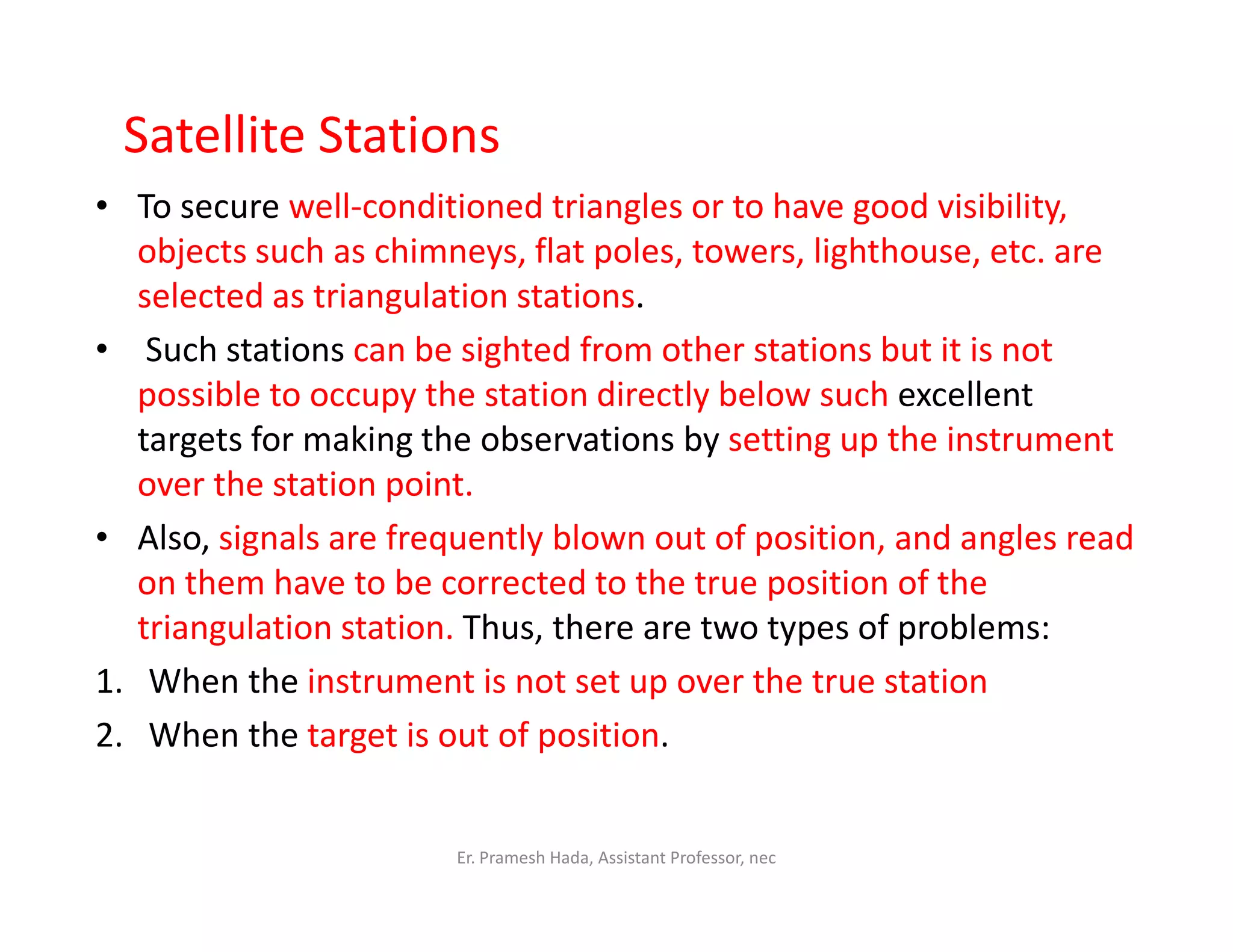 Triangulation and trilateration pdf... | PDF