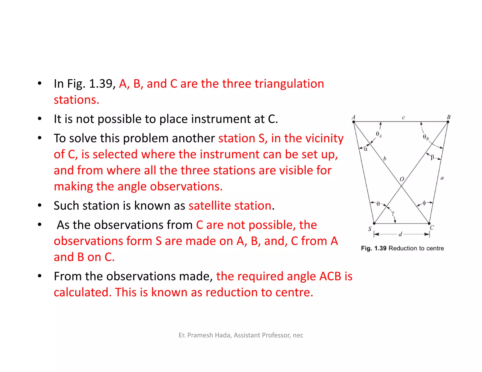 Triangulation and trilateration pdf... | PDF