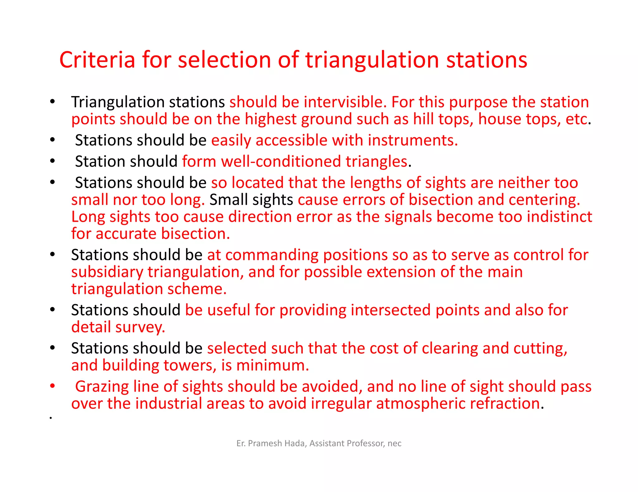 Triangulation and trilateration pdf... | PDF