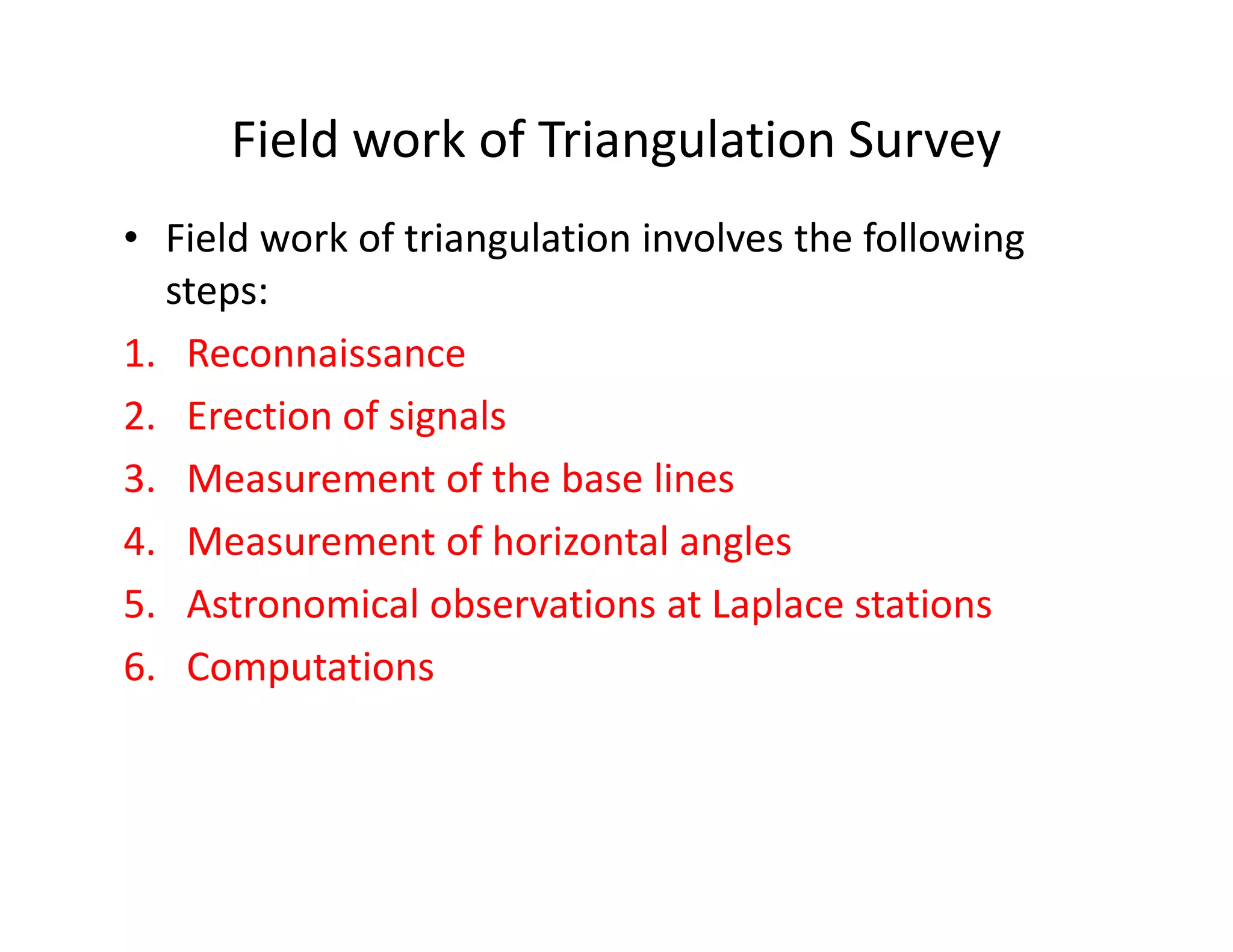 Triangulation and trilateration pdf... | PDF