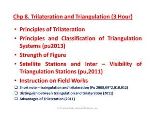 Triangulation and trilateration pdf... | PDF