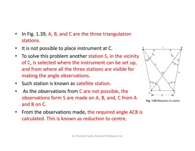Triangulation and trilateration pdf... | PDF