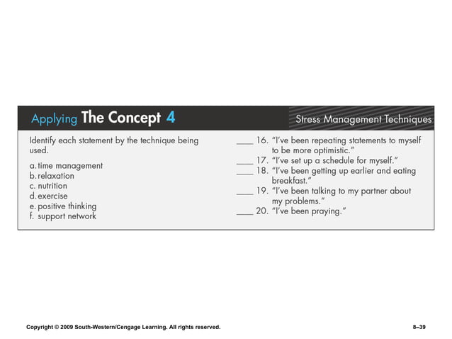 Chapter 8 - Organizational Behavior: Power, Politics, Conflict, and ...