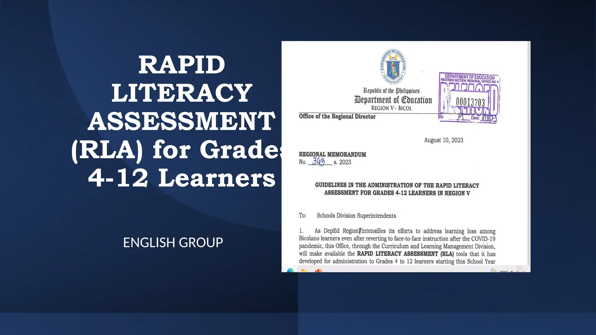 Sample RLA-for-Grades-4-12-orientation.pptx