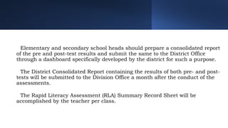 Sample RLA-for-Grades-4-12-orientation.pptx | Educational Assessment ...