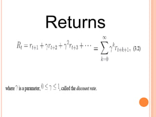 Reinforcement Learning : A Beginners Tutorial | PPTX