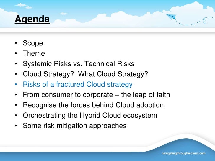 Rob Livingstone Advisory The Risks Of A Fractured Cloud Strategy W
