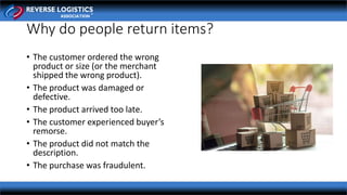 Return to Success: Streamlining Returns in the Supply Chain for ...