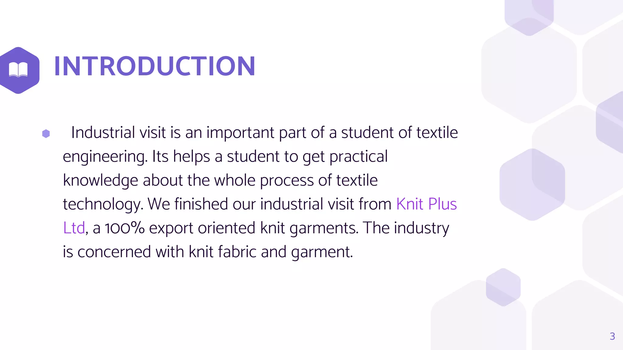 Industrial visit presentation | PPT