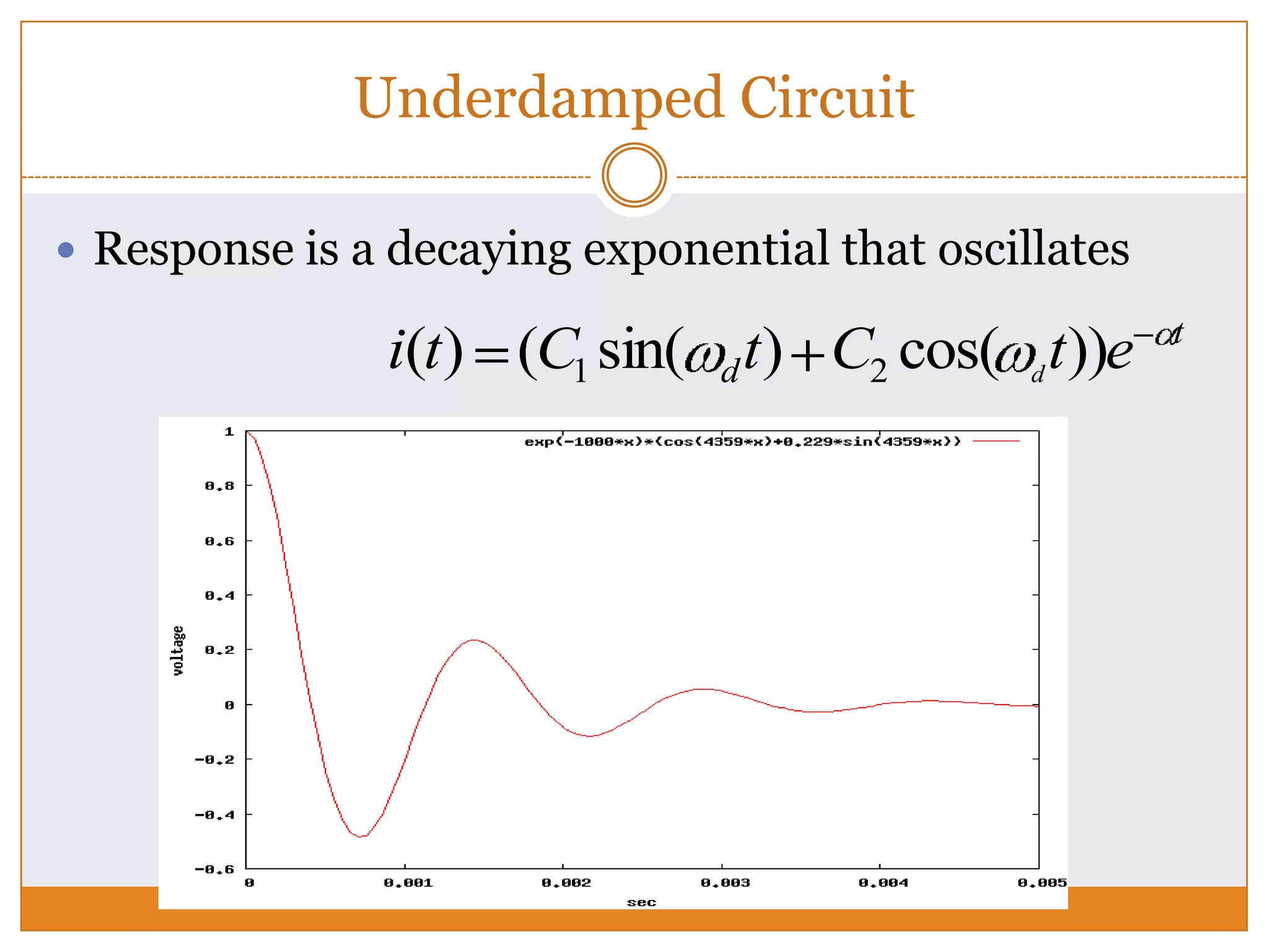 Rlc Circuits And Differential Equations1 Pptx Physics Science