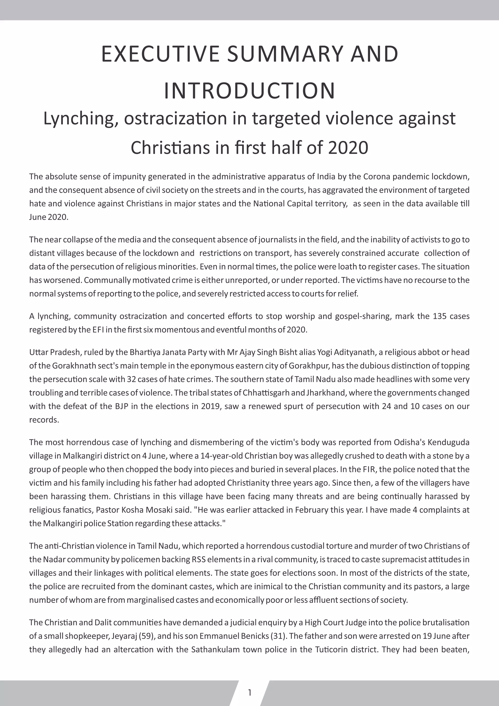 Rlc half yearly report 2020 | PDF