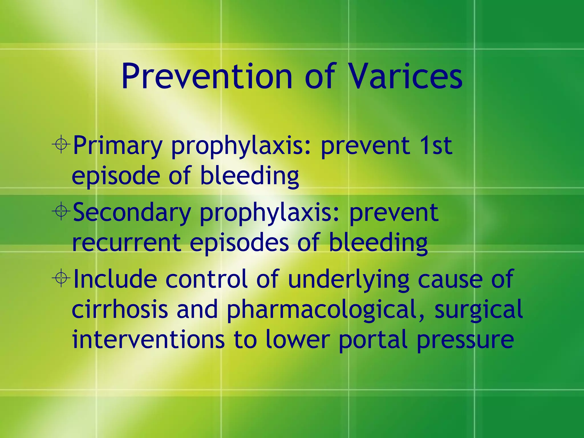 Cirrhosis and Portal Hypertension | PPT