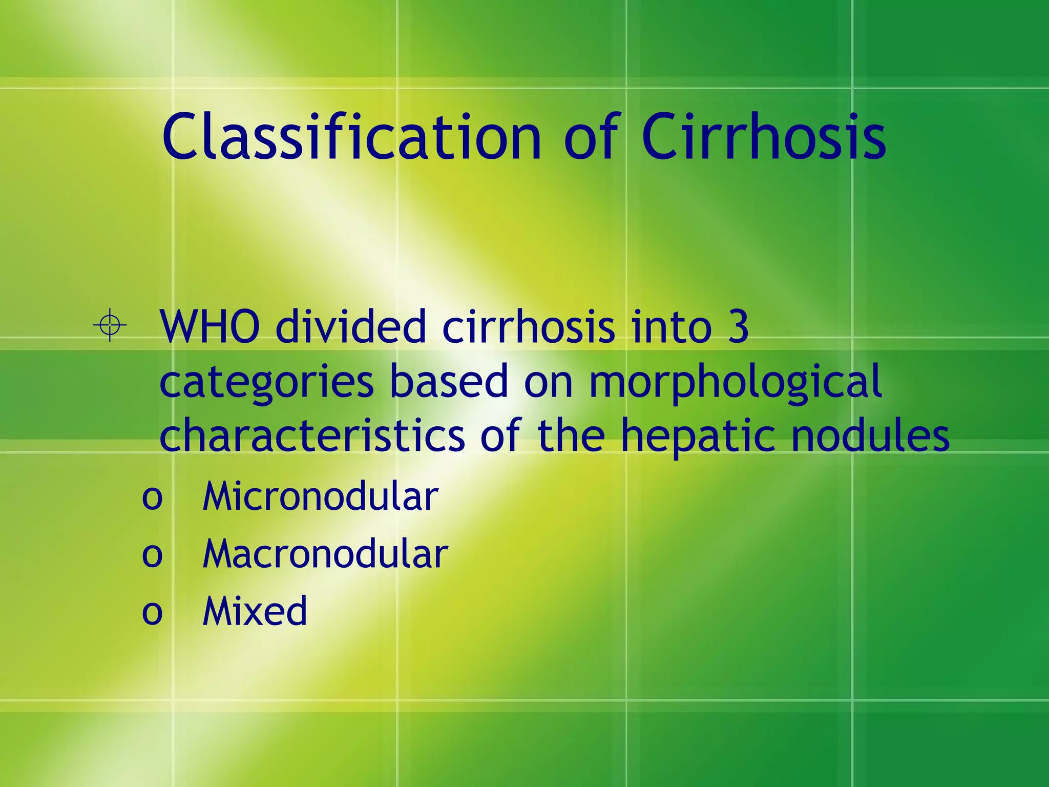 Cirrhosis and Portal Hypertension | PPT