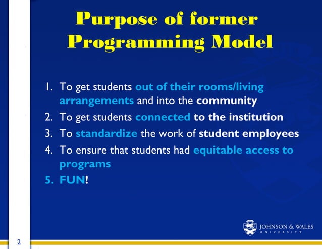 Residential Life Engagement Model | PPT