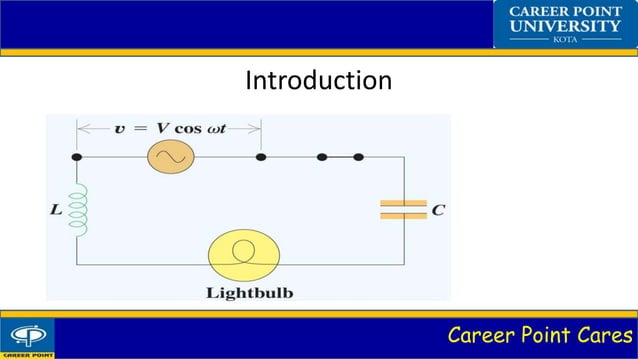 RLC series circuit simulation at Proteus | PPTX