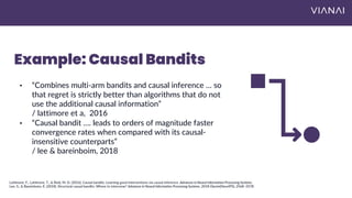 The Business Value of Reinforcement Learning and Causal Inference | PPT
