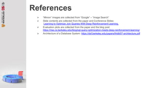 Reinforcement Learning Meets Query Optimization | PDF | Databases | Computer Software and ...