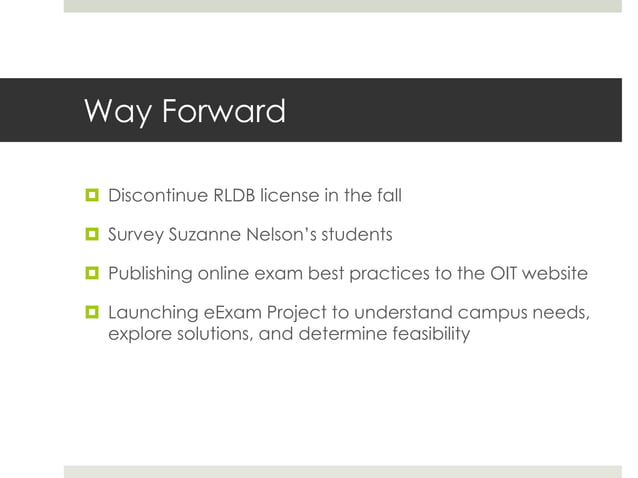 Respondus Lockdown Browser Pilot | PPT