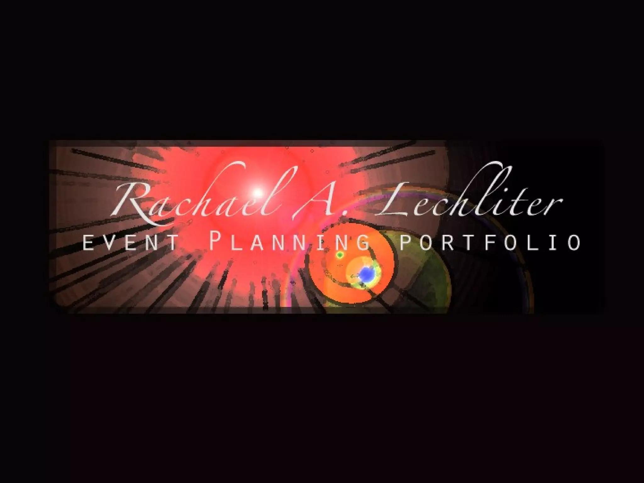 Event Planning Portfolio | PPT