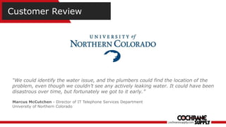 RLE Technologies | How Leak Detection Can Minimize Catastrophes | PPTX