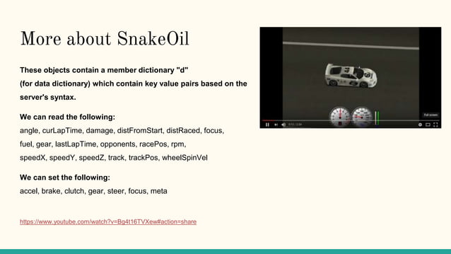 Reinforcement Learning for Self Driving Cars | PPTX | Racing Video ...