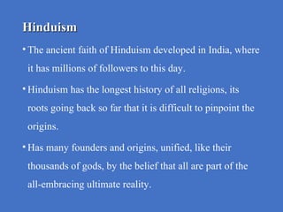 Rlg 101 (3) hinduism | PPT