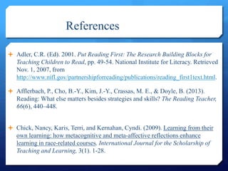 Defining Comprehension Strategies and Instructional Strategies | PPTX