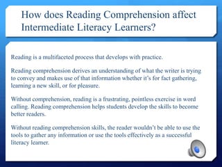 Defining Comprehension Strategies and Instructional Strategies | PPTX