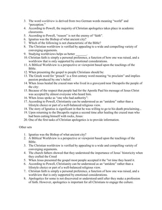 RLGN 104 Quiz 1,2,3,4 Liberty Homeworksimple.com.docx