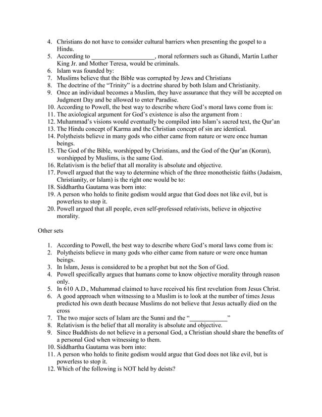 RLGN 104 Quiz 5 Religious Worldviews Liberty homeworksimple.com.docx ...