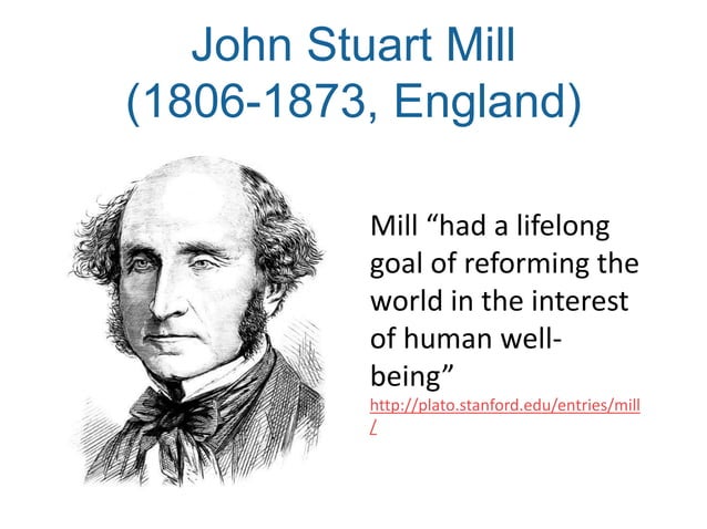 J.S. Mill, Utilitarianism | PPTX