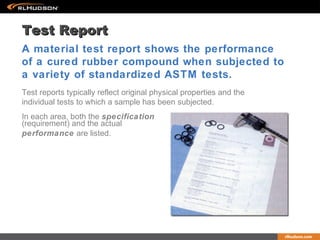 The Physical Properties of Rubber | PPT