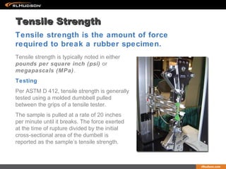 The Physical Properties of Rubber | PPT