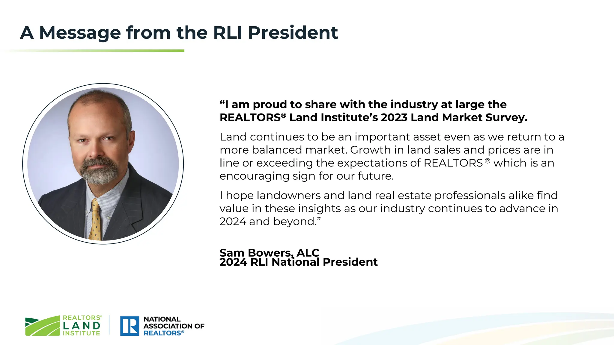 REALTORS Land Institute 2023 Land Market Survey | PDF