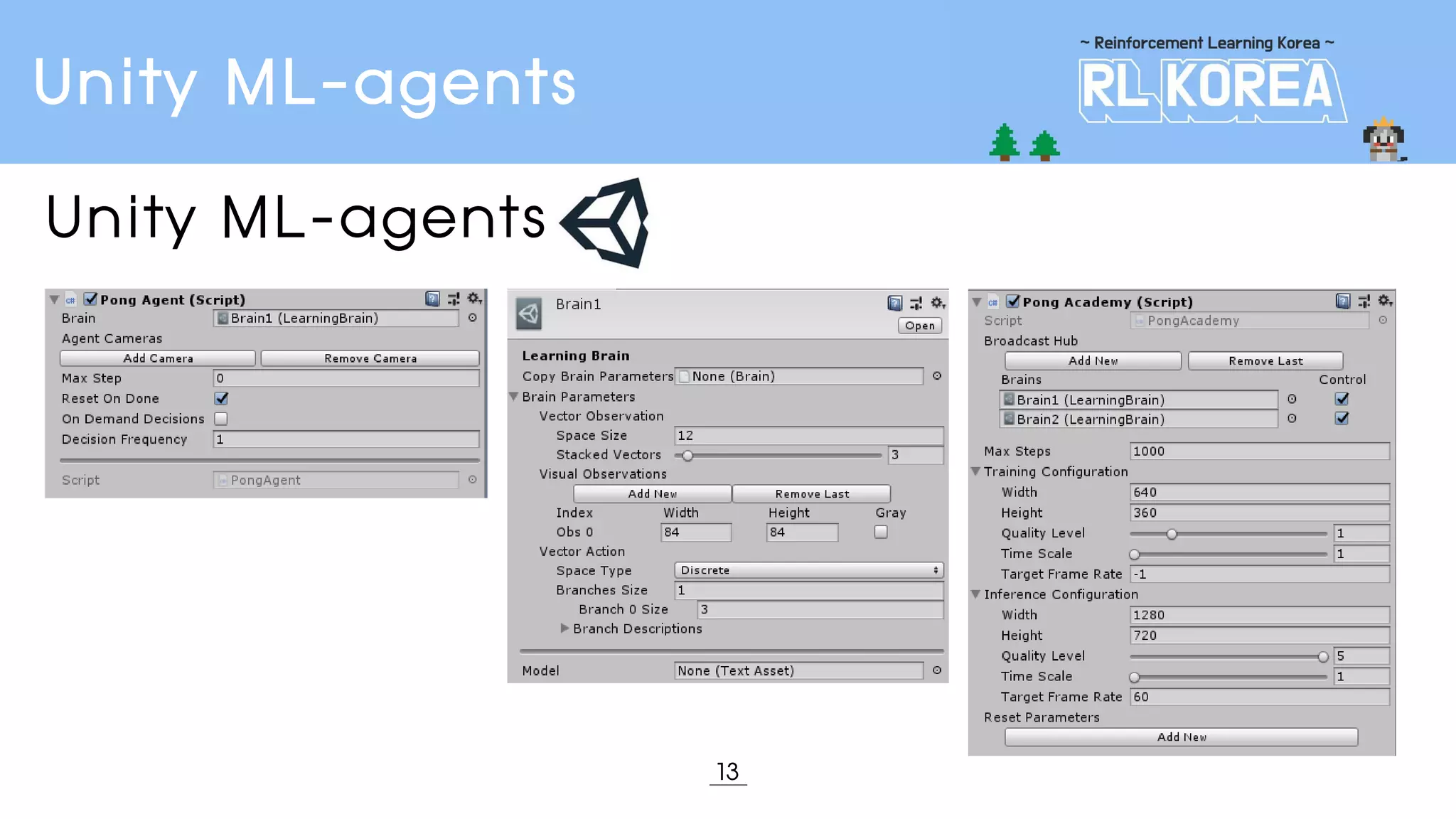 [RLKorea] Unity ML-agents 발표 | PDF