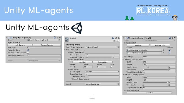 [RLKorea] Unity ML-agents 발표 | PDF