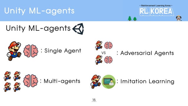 [RLKorea] Unity ML-agents 발표 | PDF