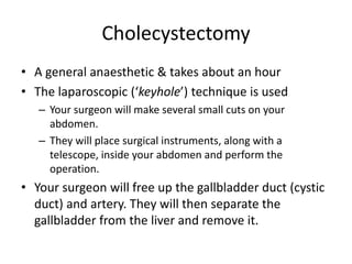 Informed consenting: laparoscopic cholecystectomy, 2013, by R ...