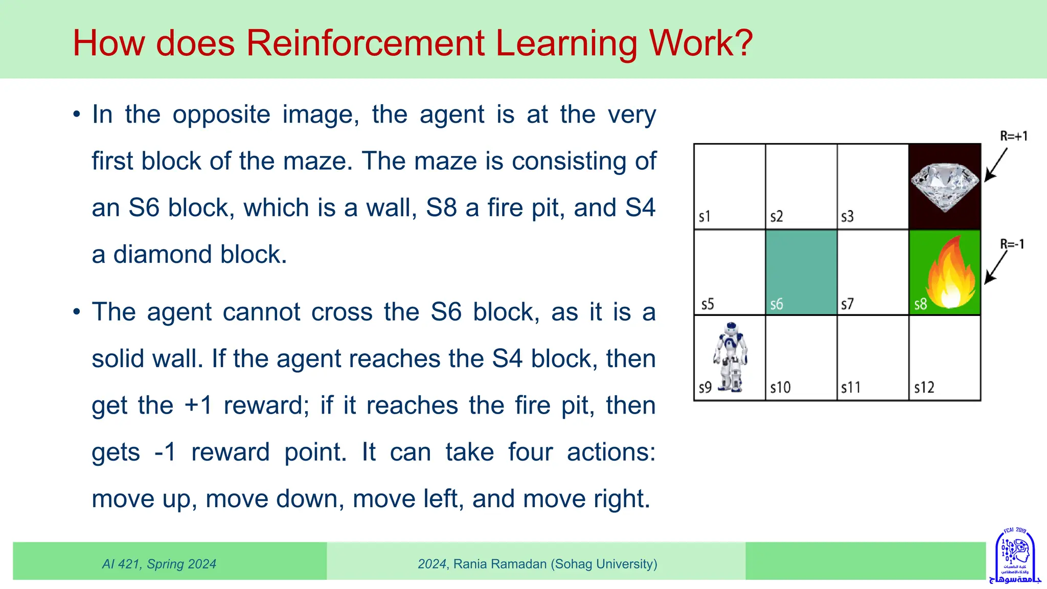 lecture in Reinforcement learning in Ai | PDF