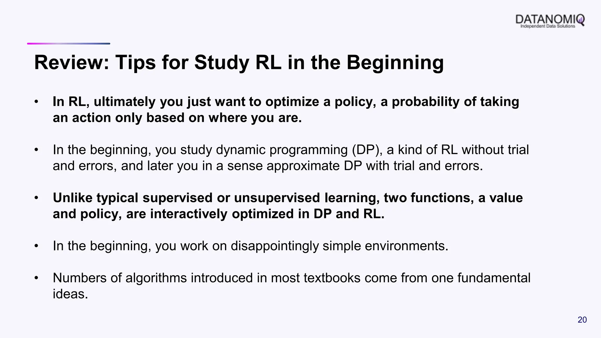 How to formulate reinforcement learning in illustrative ways | PPTX