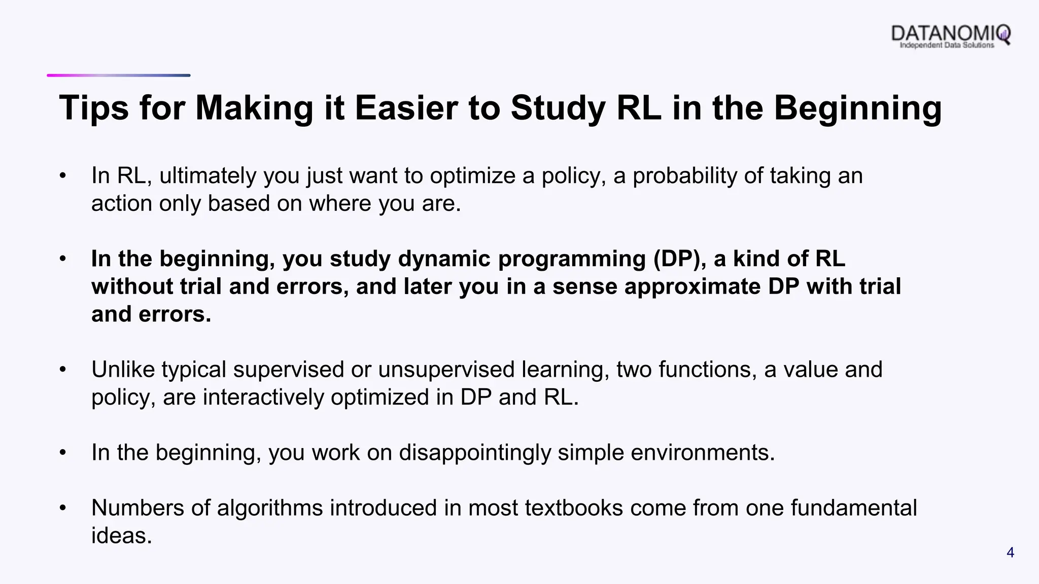 How to formulate reinforcement learning in illustrative ways | PPTX