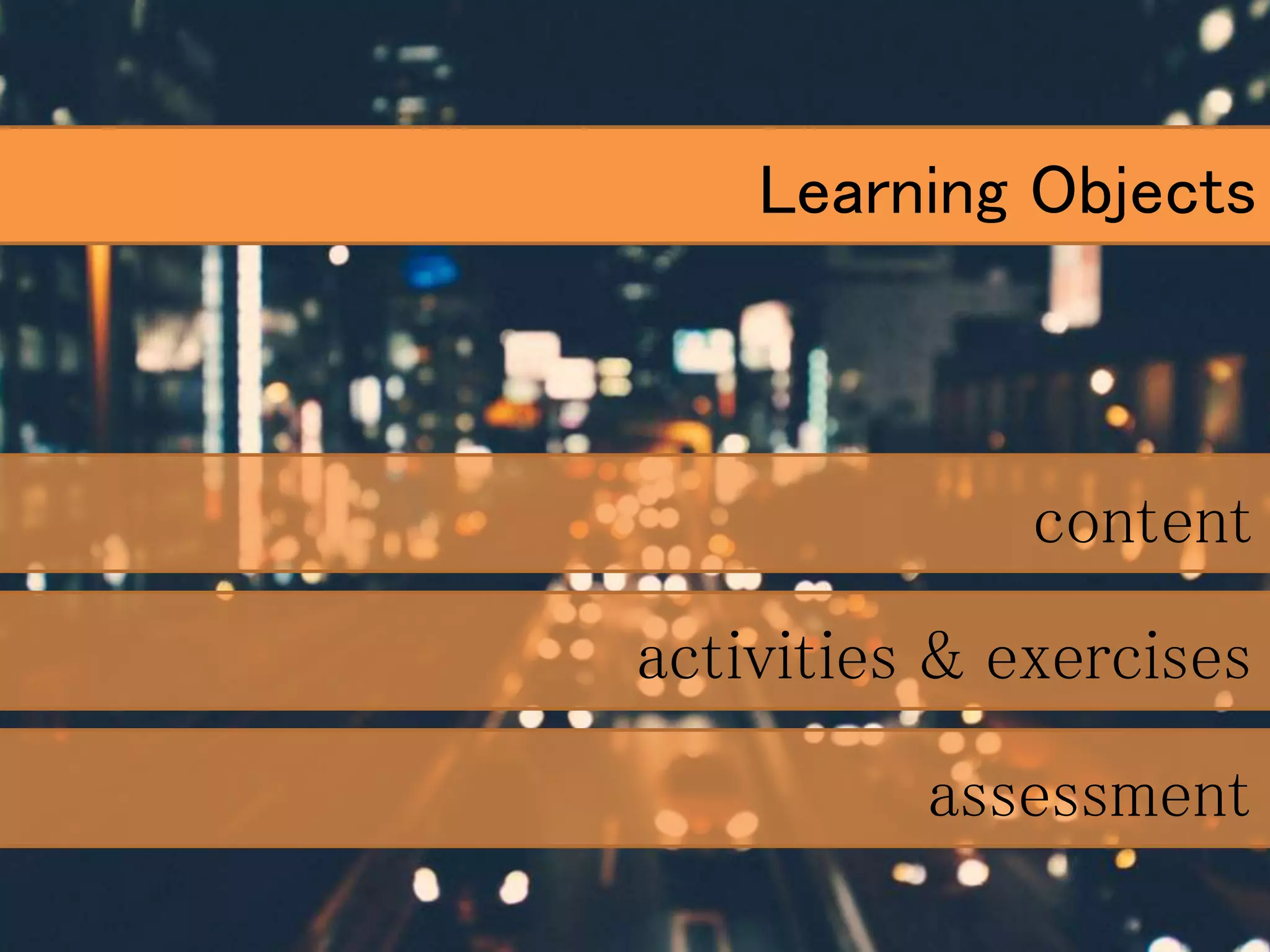 Reusable Learning Objects | PPTX