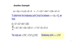 Presentation on Control system design using Root locus Method | PPT